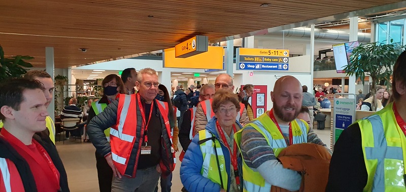 Excursie Vitesse Delft naar Rotterdam The Hague Airport | Vitesse Delft