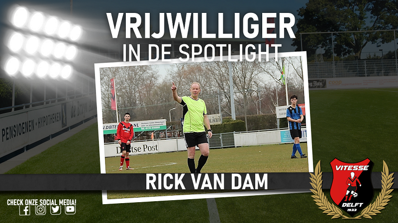 Vrijwilliger in de spotlight: Rick van Dam | Vitesse Delft